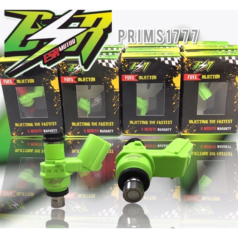 ESR Injector RS150 180CC, 200CC, 240CC 100% ORIGINAL ESR MOTOR | Shopee ...