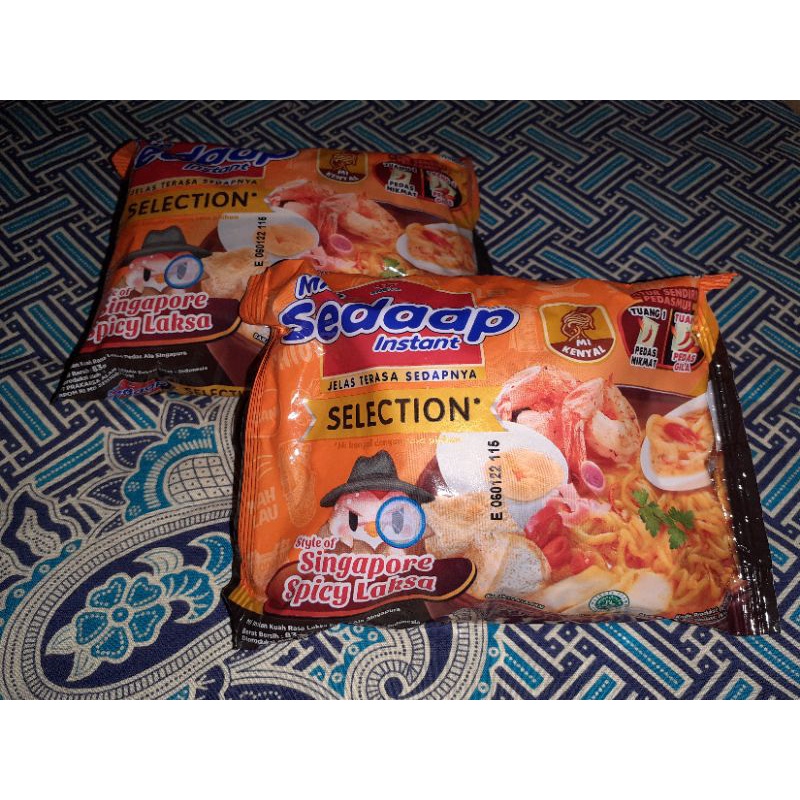 Mie Sedaap Selection Singapore Spicy Laksa 83gr | Shopee Malaysia