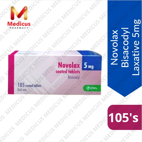 Novolax Bisacodyl Laxative 5mg 105's (Exp: 04/2025) | Shopee Malaysia