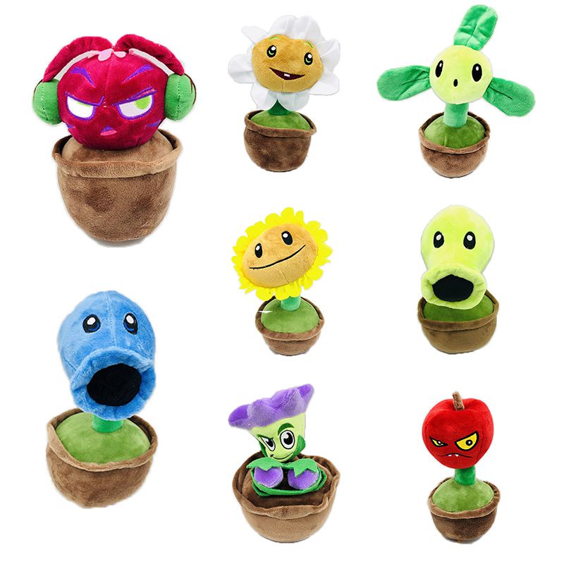 Multicolor Plush Pot Toy Plants Vs Zombies Defender | Shopee Malaysia
