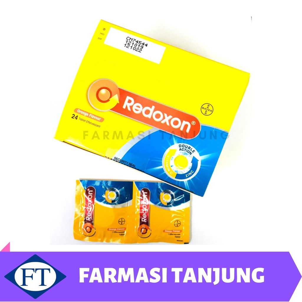 Redoxon Double Action Vit C & Zinc Effervescent Tablet 24's | Shopee ...