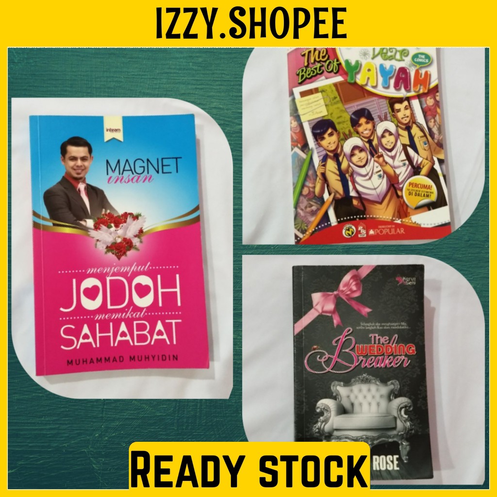 PRELOVED Buku Bacaan Ilmiah & Novel | Menjemput Jodoh Memikat Sahabat ...