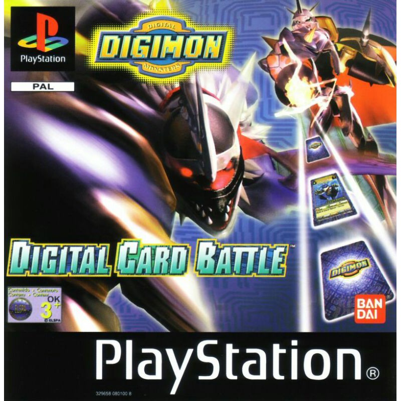 PS1 Game Digimon Digital Card Battle | Shopee Malaysia