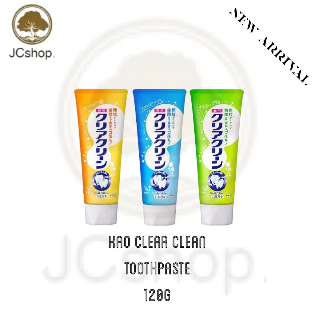 KAO Clear Clean Toothpaste 130g 花王成人牙膏clearclean 130g | Shopee Malaysia