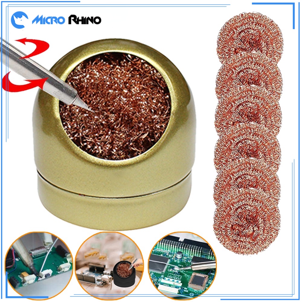 Sunshine SS-599B Soldering Tip Cleaning Ball Wire Sponge For Electric ...