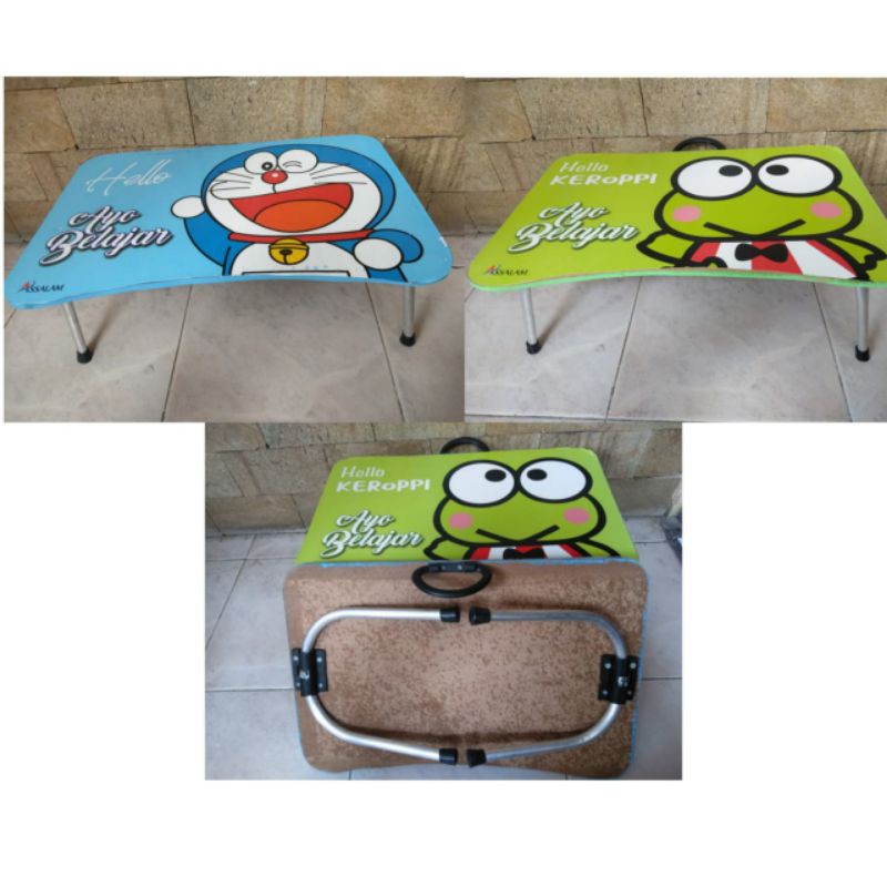 Doraemon Hello Kitty Keroppi Character Children's Folding Study Table ...