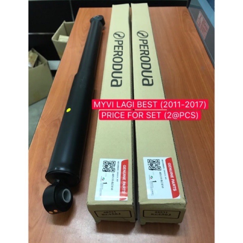 PERODUA MYVI LAGI BEST / ICON (2011-2017) ALZA REAR ABSORBER SET (2@) L ...