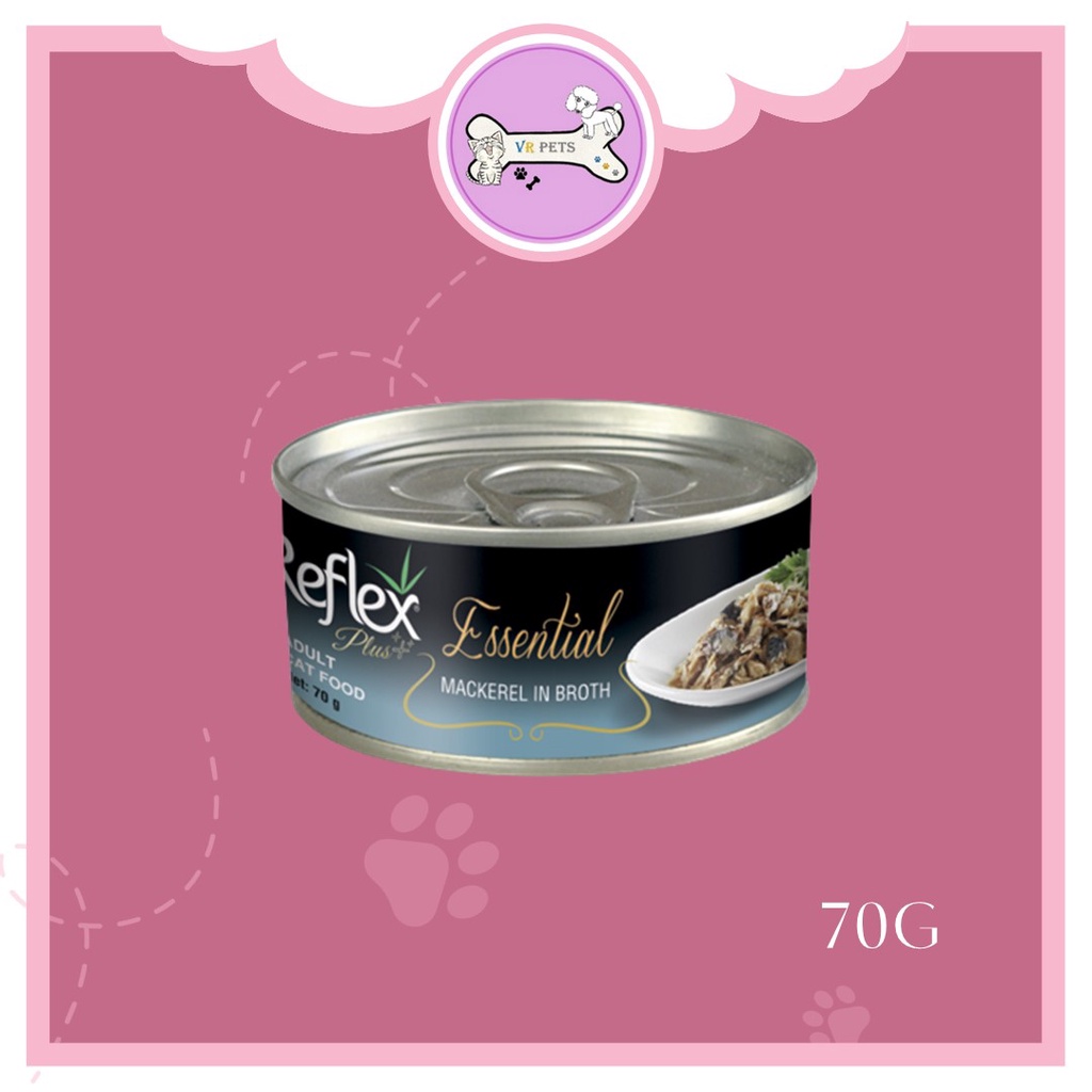 Regalos Cat / Reflex Plus Essential Cat Can Wet Food 70G - (Makanan ...