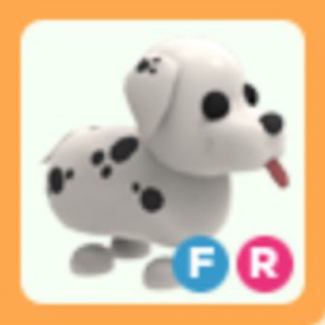 Adopt Me Fly Ride Dalmatian Dog FR / Normal | Shopee Malaysia
