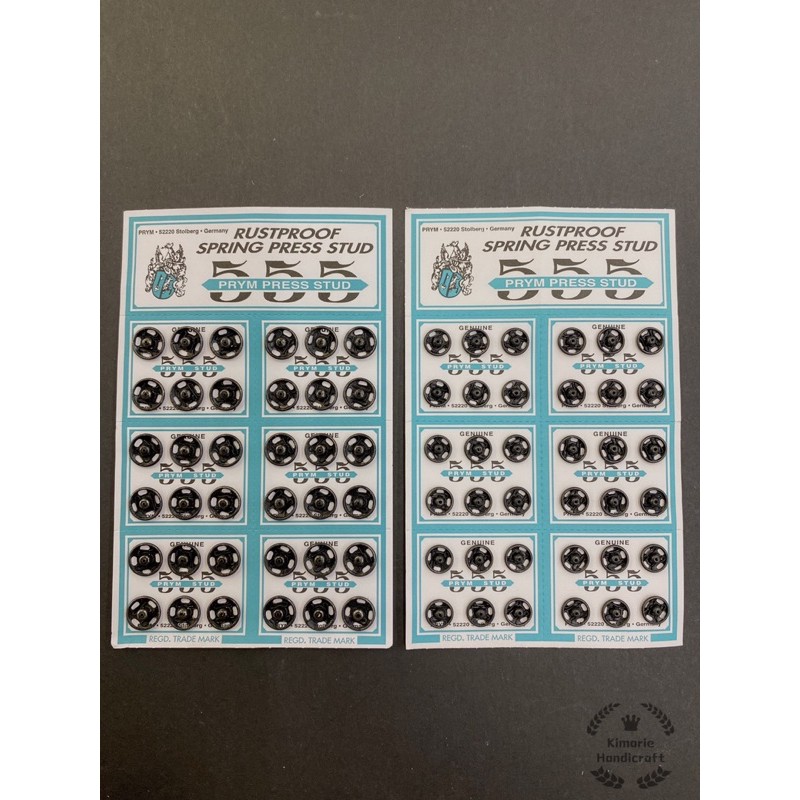 Butang Ketap/Snap Button/Snap Fasteners/Butang Katup 9mm-11mm Black ...