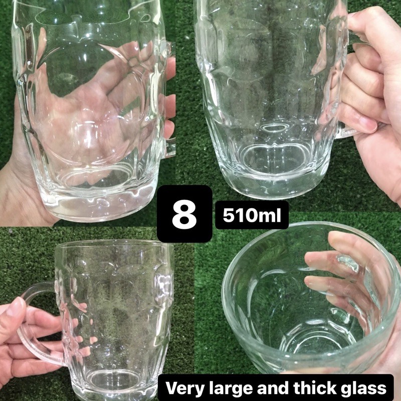 Gelas Kaca Besar // Mug kaca Pelbagai Bentuk dan Saiz // Gelas IKEA ...
