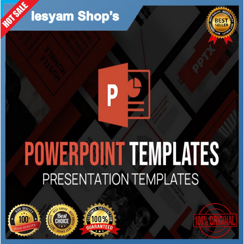 Power Point & Presentation Template / theme | Shopee Malaysia