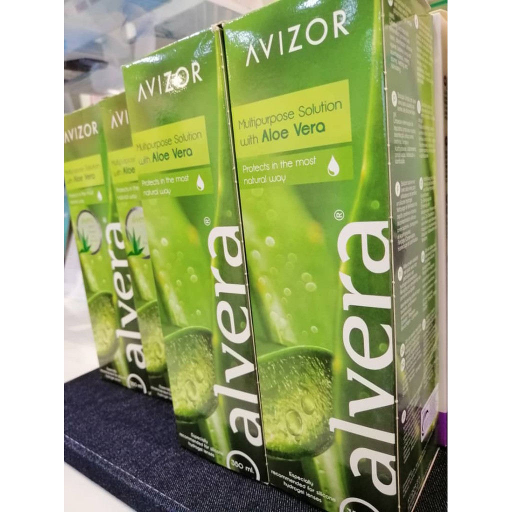 Avizor Alvera Contact Lens Multipurpose Solution 350 ml (Expired on ...