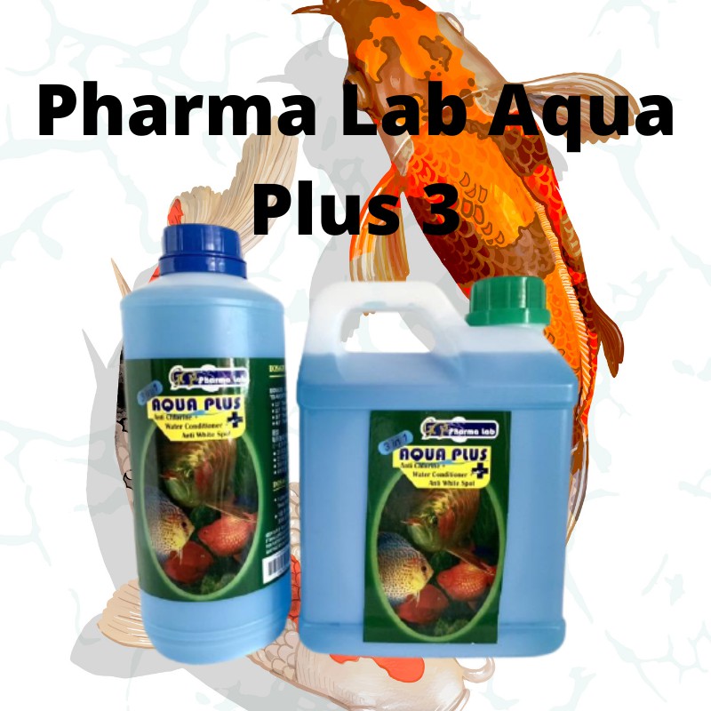 (Ready Stock) Pharma Lab Aqua Plus 3 in 1 Anti Chlorine + Water ...