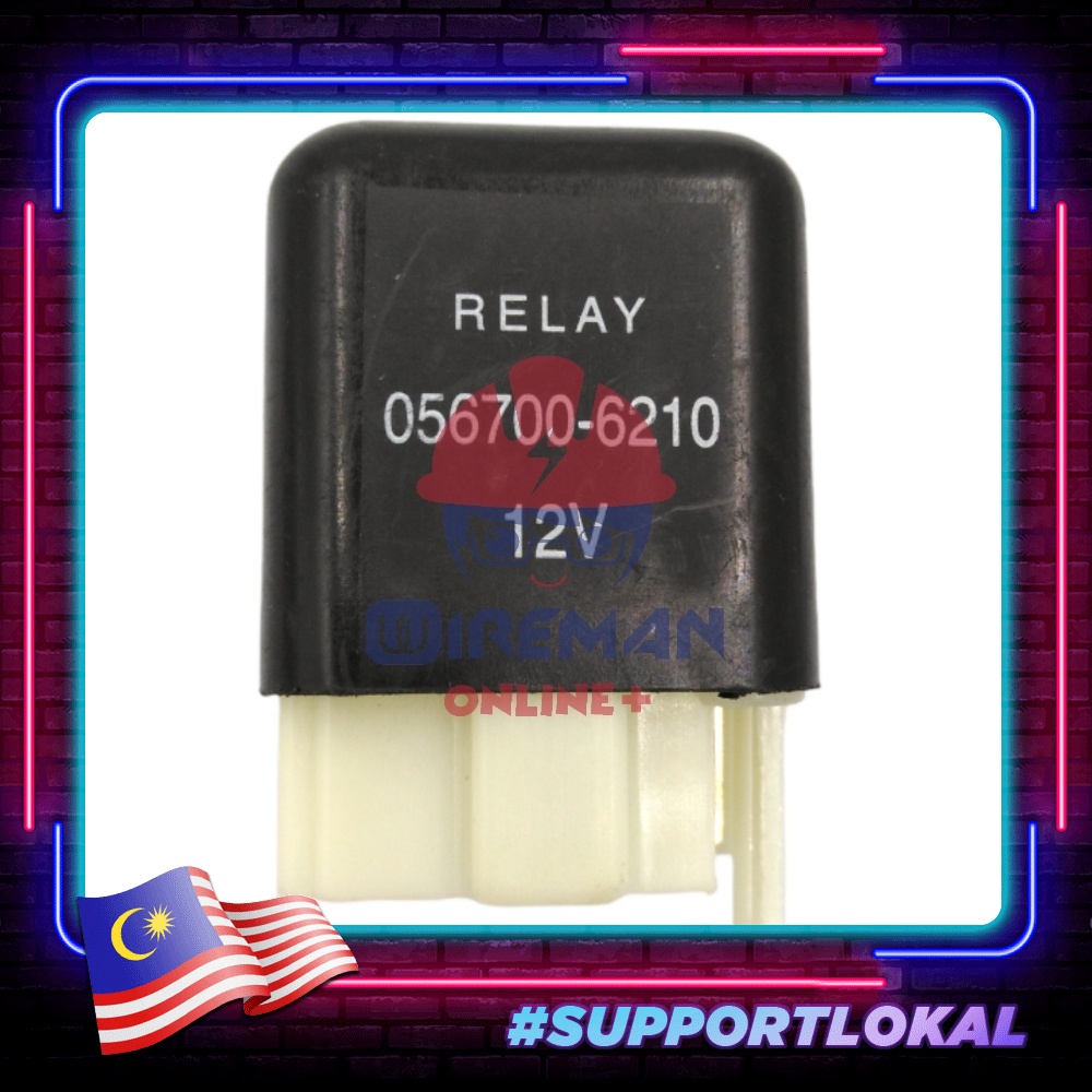 NEW 056700-6210 12V TOYOTA MITSUBISHI MAZDA NIPPON DENSO RELAY 5PIN ...