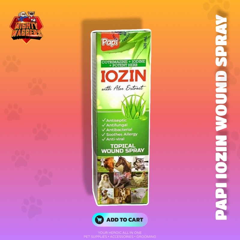 Papi Iozin Wound Spray 120mL | Shopee Malaysia Papi Iozin Wound Spray 120mL | Shopee Malaysia