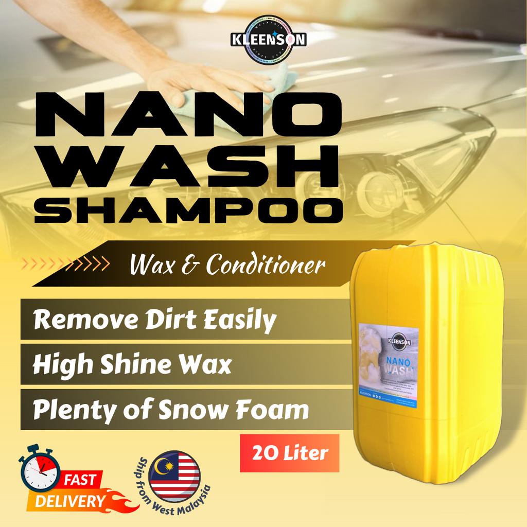 【Kleenson】GS Nano Wash Shampoo 20KG | Car Shampoo | Car Wash Shampoo ...
