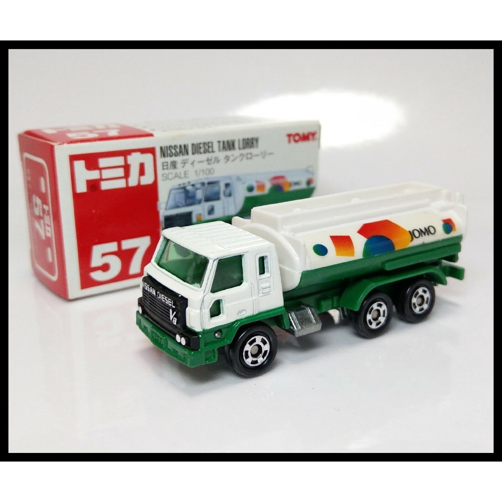 TOMICA 57 NISSAN DIESEL TANK LORRY TRUCK ( JOMO ) 1/100 ( Red Tomy ) DIECAST (A) | Shopee Malaysia