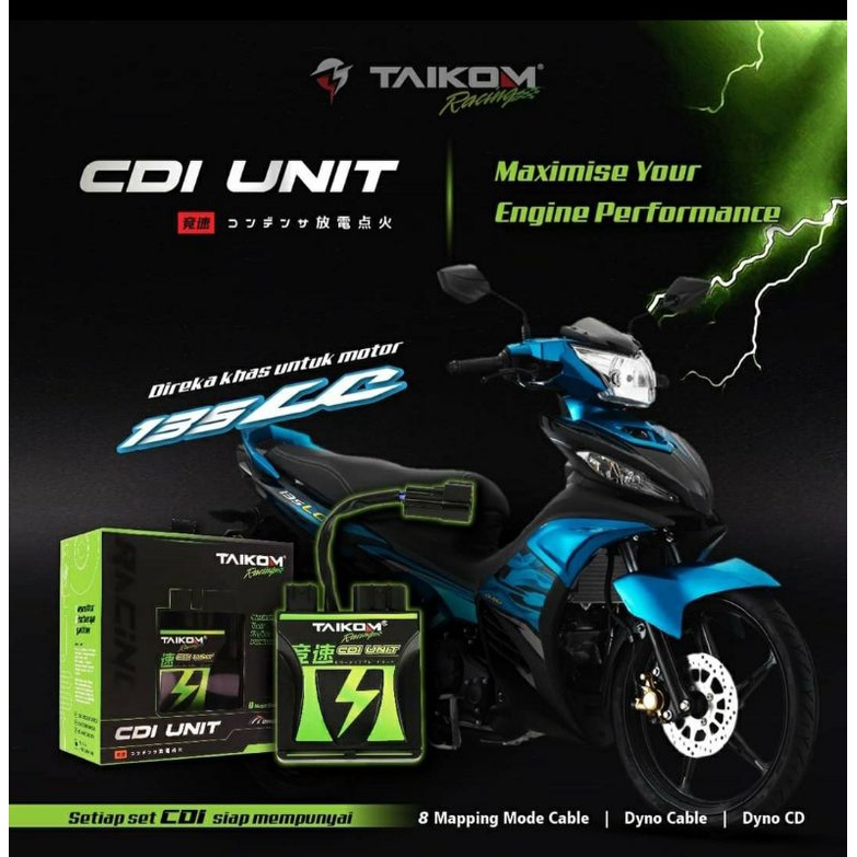 YAMAHA LCV1-V7 Y150 V2 LC135 V8 FI TAIKOM SUPER RACING CDI & ECU UNIT ...