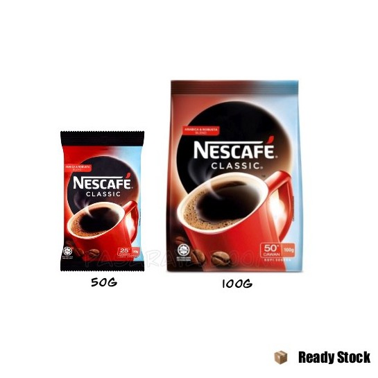 NESCAFE Classic Refill Pack (50g / 100g) | Shopee Malaysia