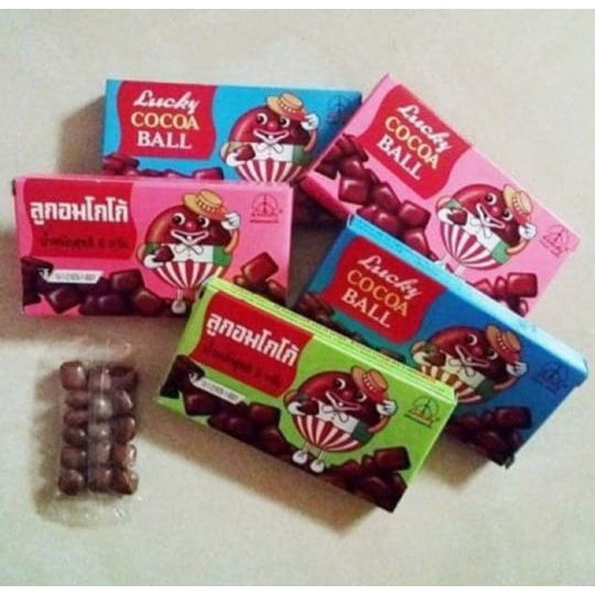Lucky Cocoa Candy (8pkt) Oldtime Chocolate Snack Coklat Halal | Shopee ...