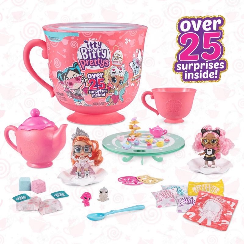 🔥READY STOCK🔥ZURU Itty Bitty Prettys Tea Party Surprise Teacup Cup Over ...