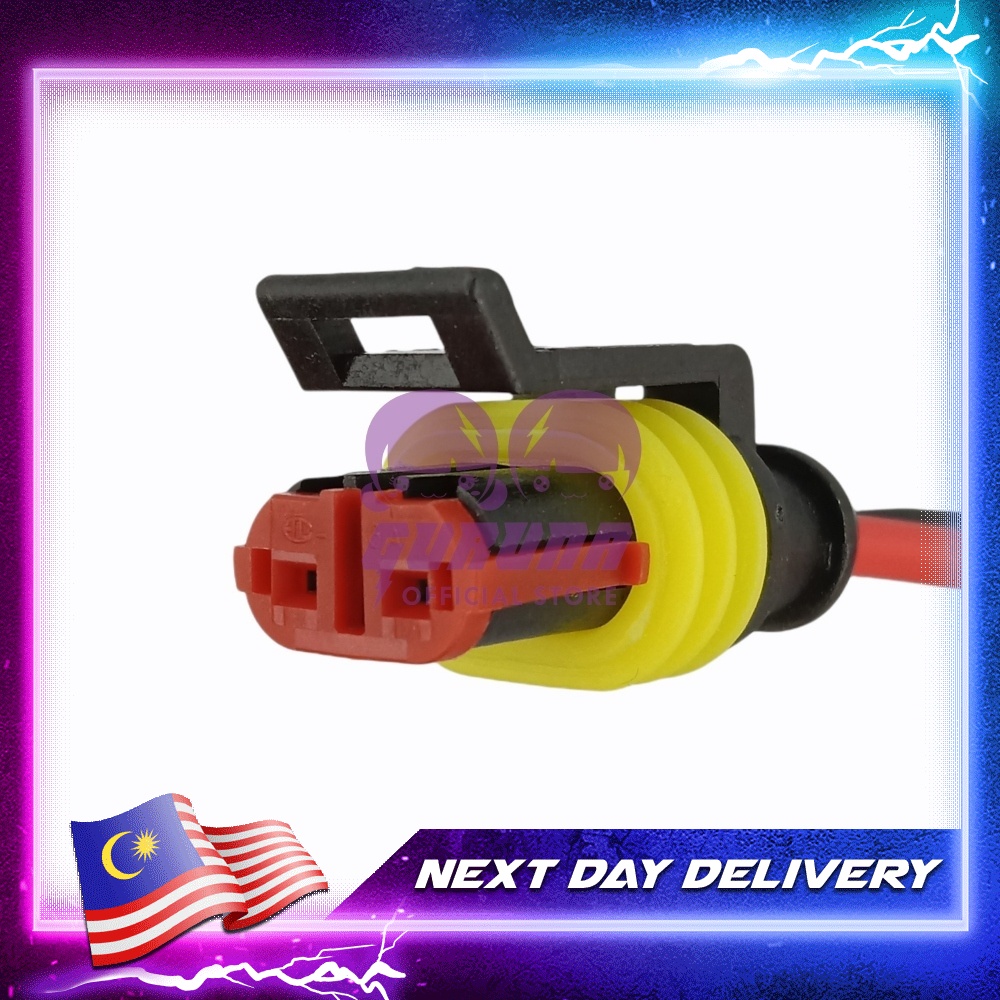 Proton Waja CPS Head Lamp Socket Connector 2 Pin Made in Malaysia ...