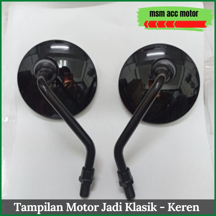 Fazzio Mio Fino XSR 155 Retro Round Classic Mirror | Shopee Malaysia