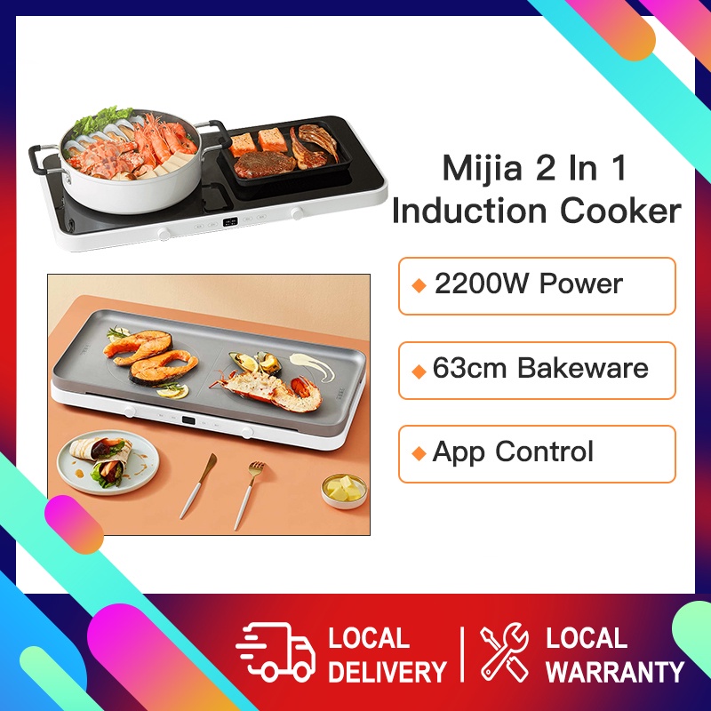 【2200W】Xiaomi Mijia Dual Induction Cooker IH Electromagnetic ...