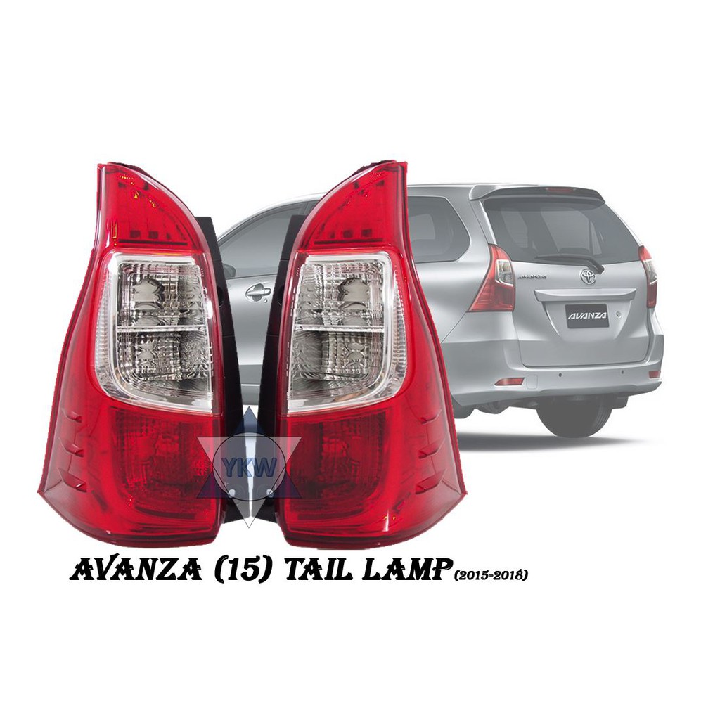 Toyota Avanza F653 F654 2015 - 2018 Rear Tail Lamp Tail Light Lampu ...