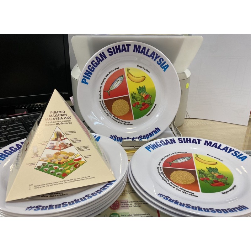 Pinggan Suku Suku Separuh | Shopee Malaysia