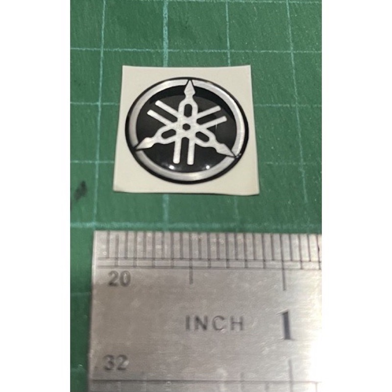 Sticker emblem yamaha logo (0.7 inchi)(1.7cm) | Shopee Malaysia