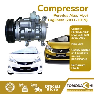 TOMODACHI Car Compressor Aircond Perodua Alza Myvi Lagi Best 2011-2015 ...