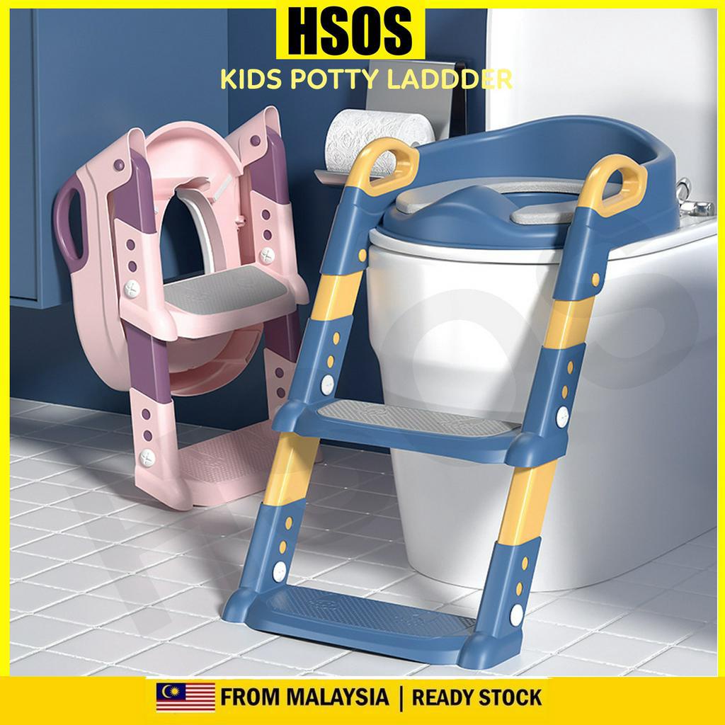 Toilet Potty Ladder Training Seat Adjustable Ladder Nursery for Kids ...