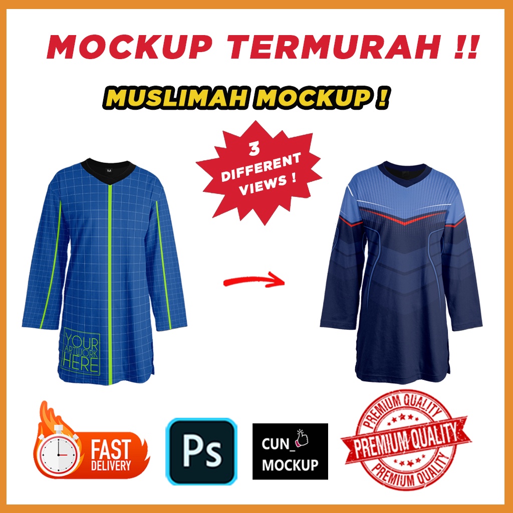 Mockup Tshirt Muslimah (High Quality) | Shopee Malaysia