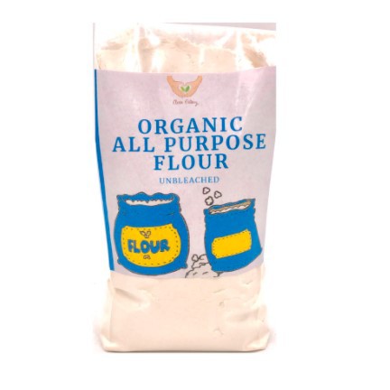 Clean Eating Organic Unbleached Plain Flour/ All Purpose Flour 500G ...