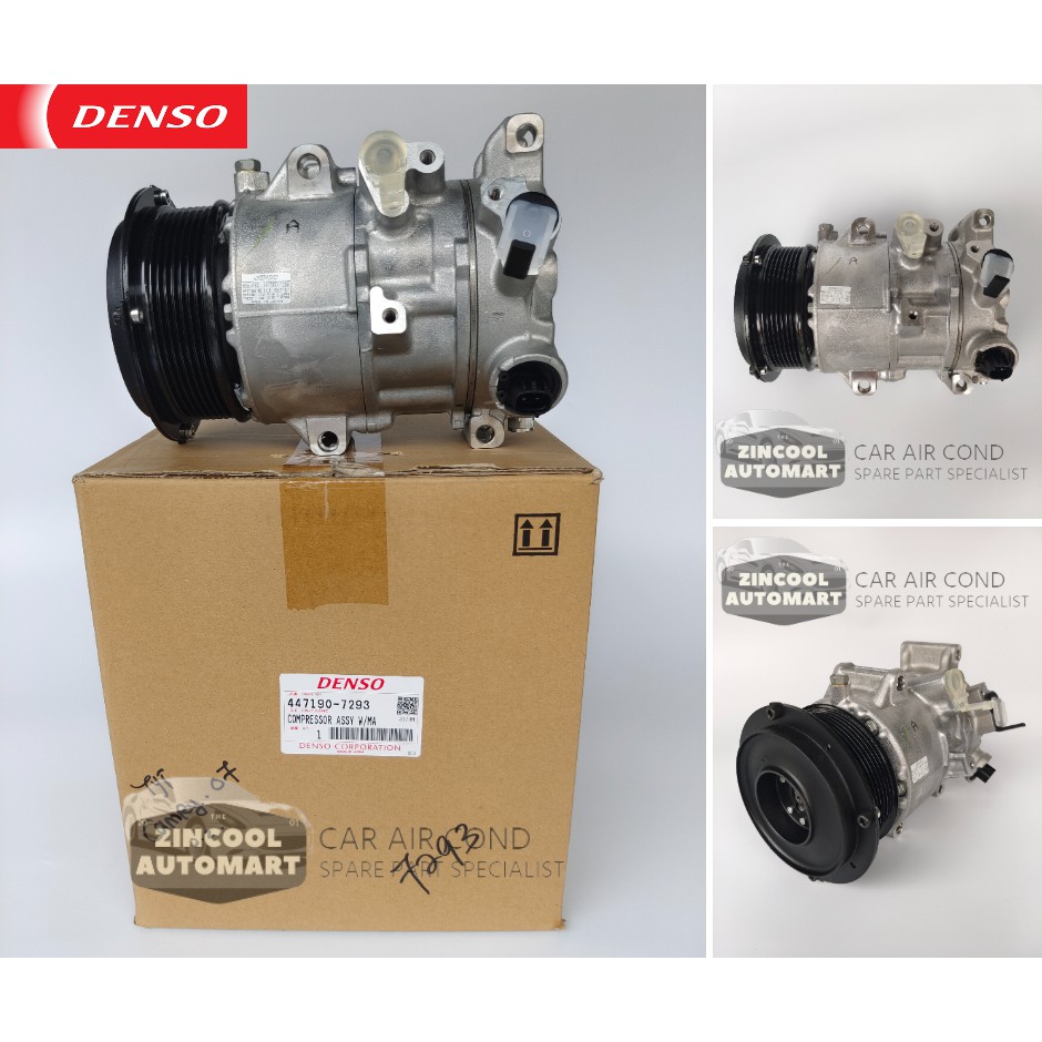 Toyota Camry 07' ACV40 / Estima ACR50 / Vellfire / Alphard AirCond Compressor 💯% Original DENSO ...