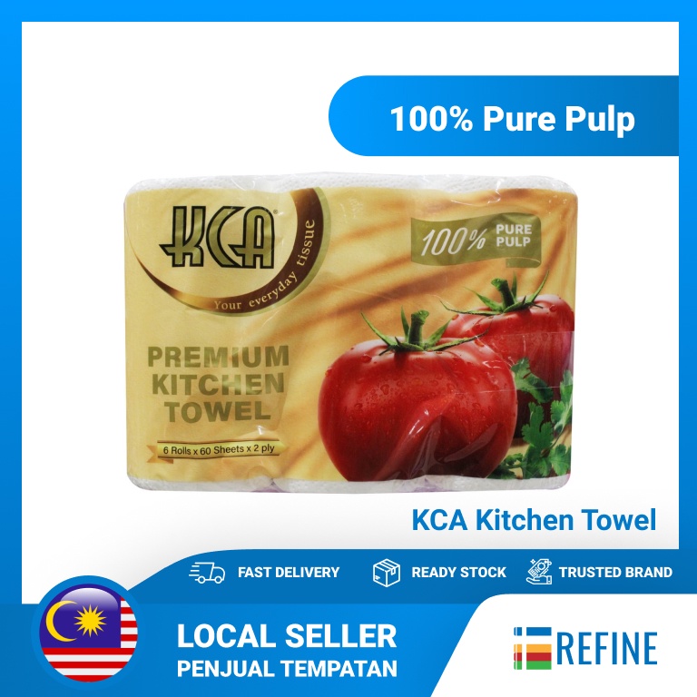 KCA Kitchen Towel 100% Pure Pulp | Shopee Malaysia