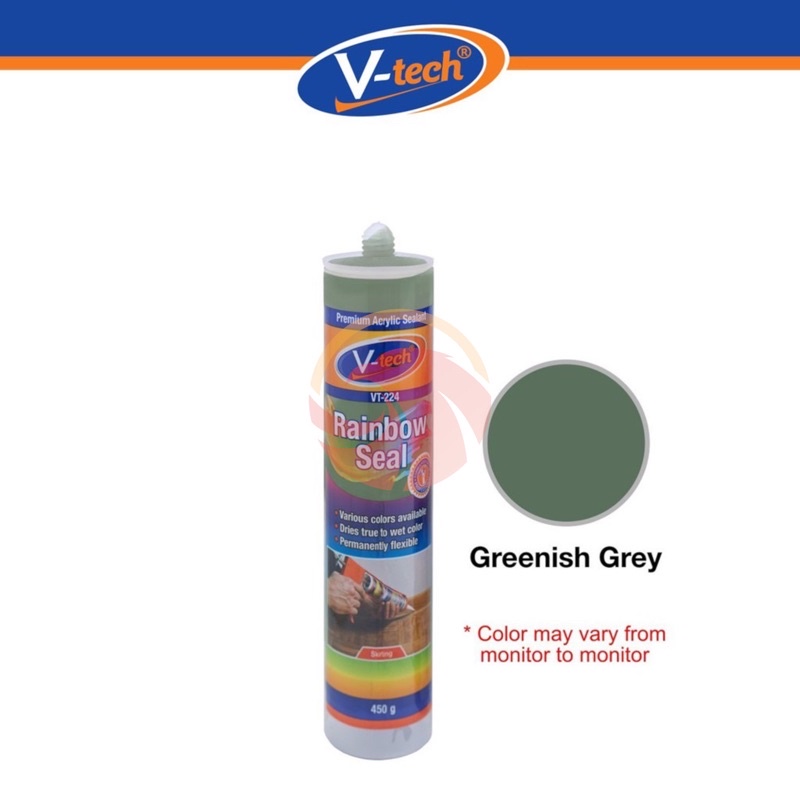 V-Tech VT-224 Premium Arcylic Gap Sealant Rainbow Various Color ...