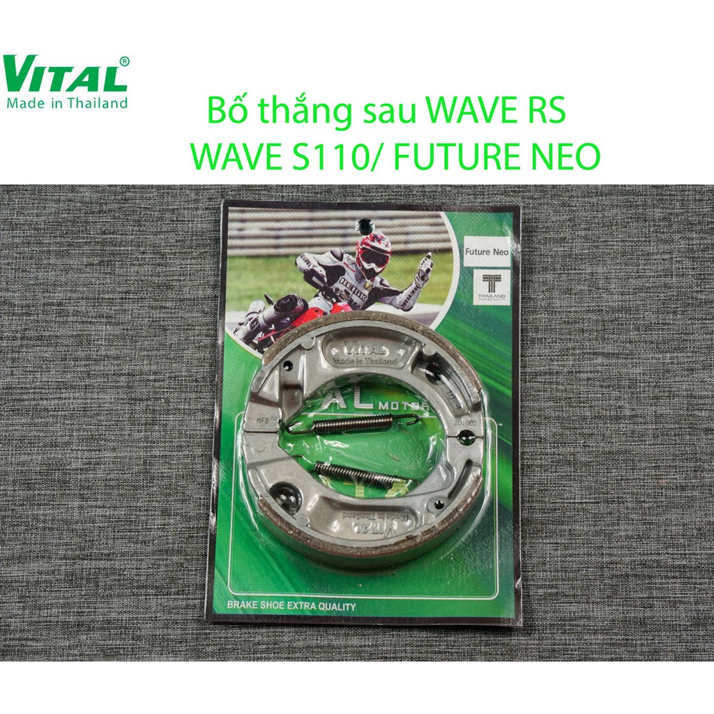 Rear + front brake pads WAVE RS/ RSX/WS110/ WAWE 110 /FUTURE NEO brand ...
