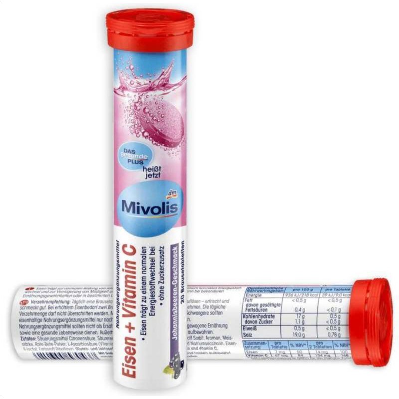 Ready Stock EXP 2026 Sugar free Germany DM Mivolis Vitamin C ...