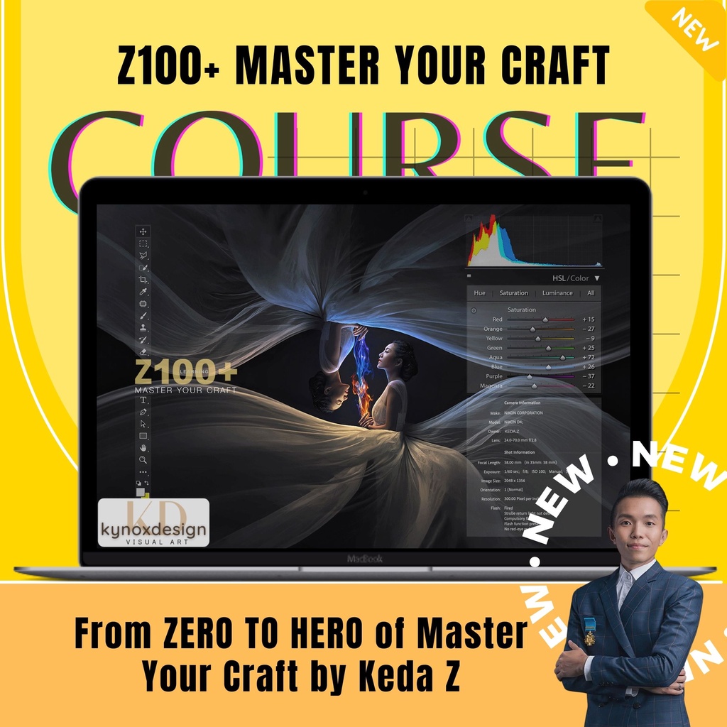 [Video Course] [Original] Z100+ Master Your Craft by Keda Z (2022) | Shopee Malaysia