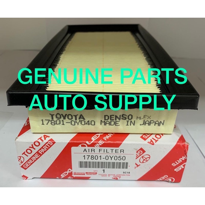 TOYOTA VIOS NCP150 / YARIS 13Y / AVANZA F653 (17801-0Y040) | Shopee ...