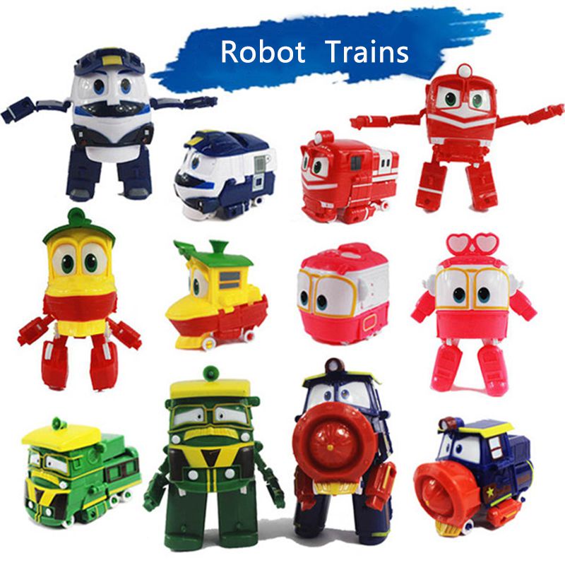 Transforming Train Figure Robot Trains Rt Kay Korean Animation Toy For ...