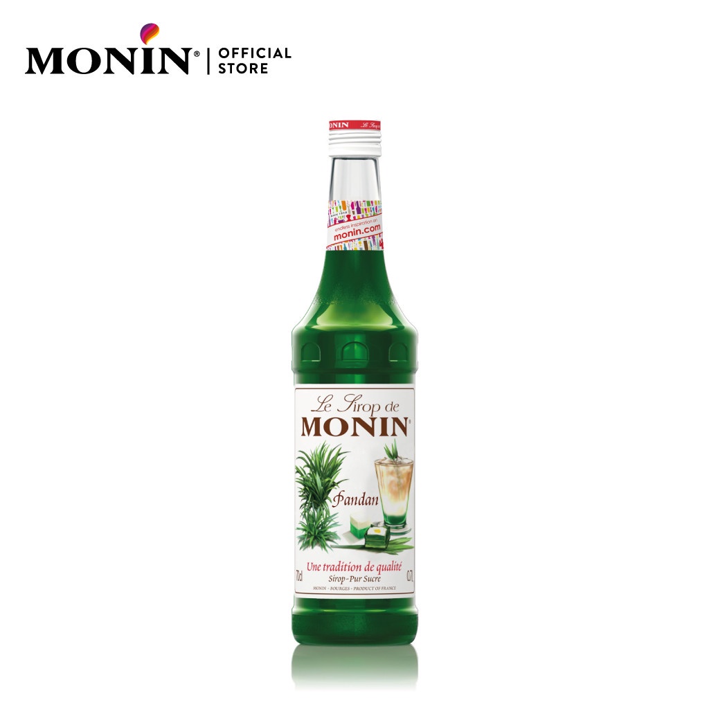 MONIN Premium Syrup Pandan (700ml) | Shopee Malaysia