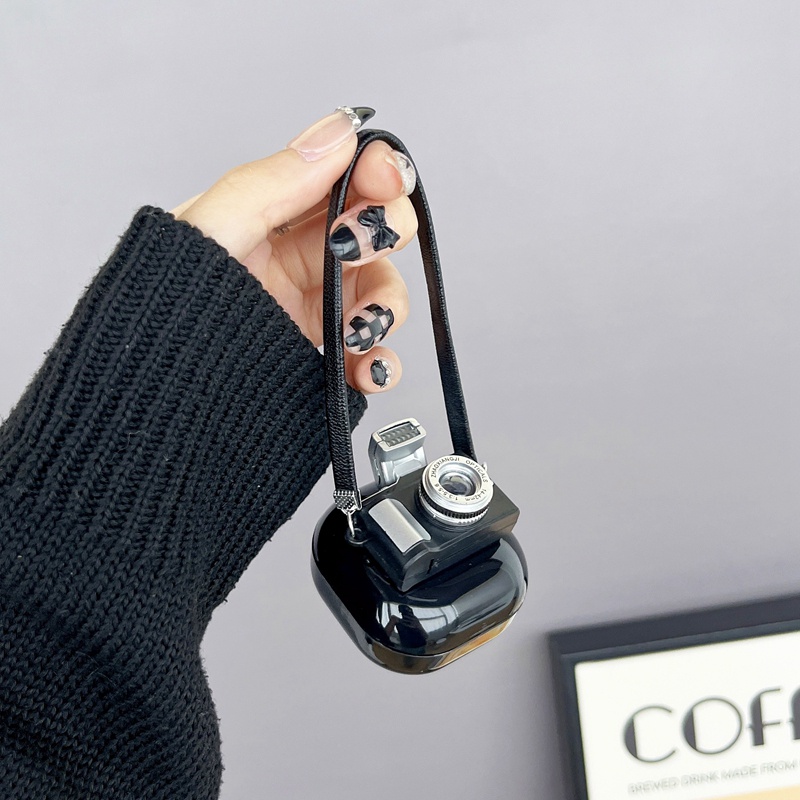 3D Camera Can Light Up Cute Earphone Case For Samsung Galaxy Buds Live ...
