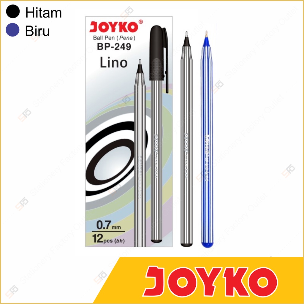 Lino Ball Pen (Unit) BP-249 - Liner 0.7mm | Shopee Malaysia