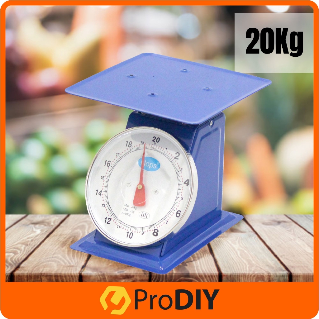 20kg Commercial Mechanical Weighing Scale/ Kitchen Scale Scales Alat ...