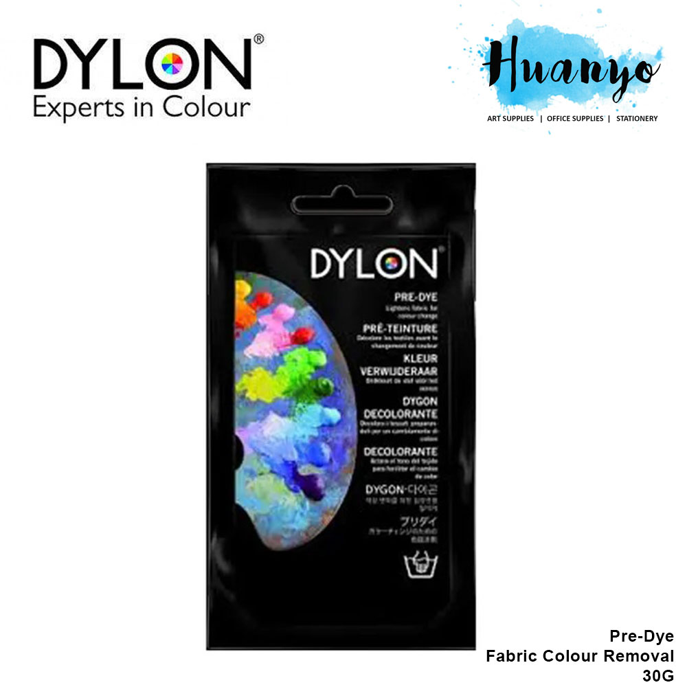 Dylon Pre Dye for Hand Use 30G (Fabric Colour Removal, Lightens Fabric ...