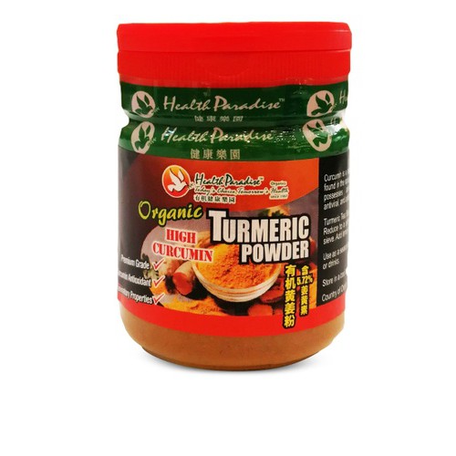 HEALTH PARADISE ORG TURMERIC POWDER (high curcumin) 100GM ( Exp Date ...